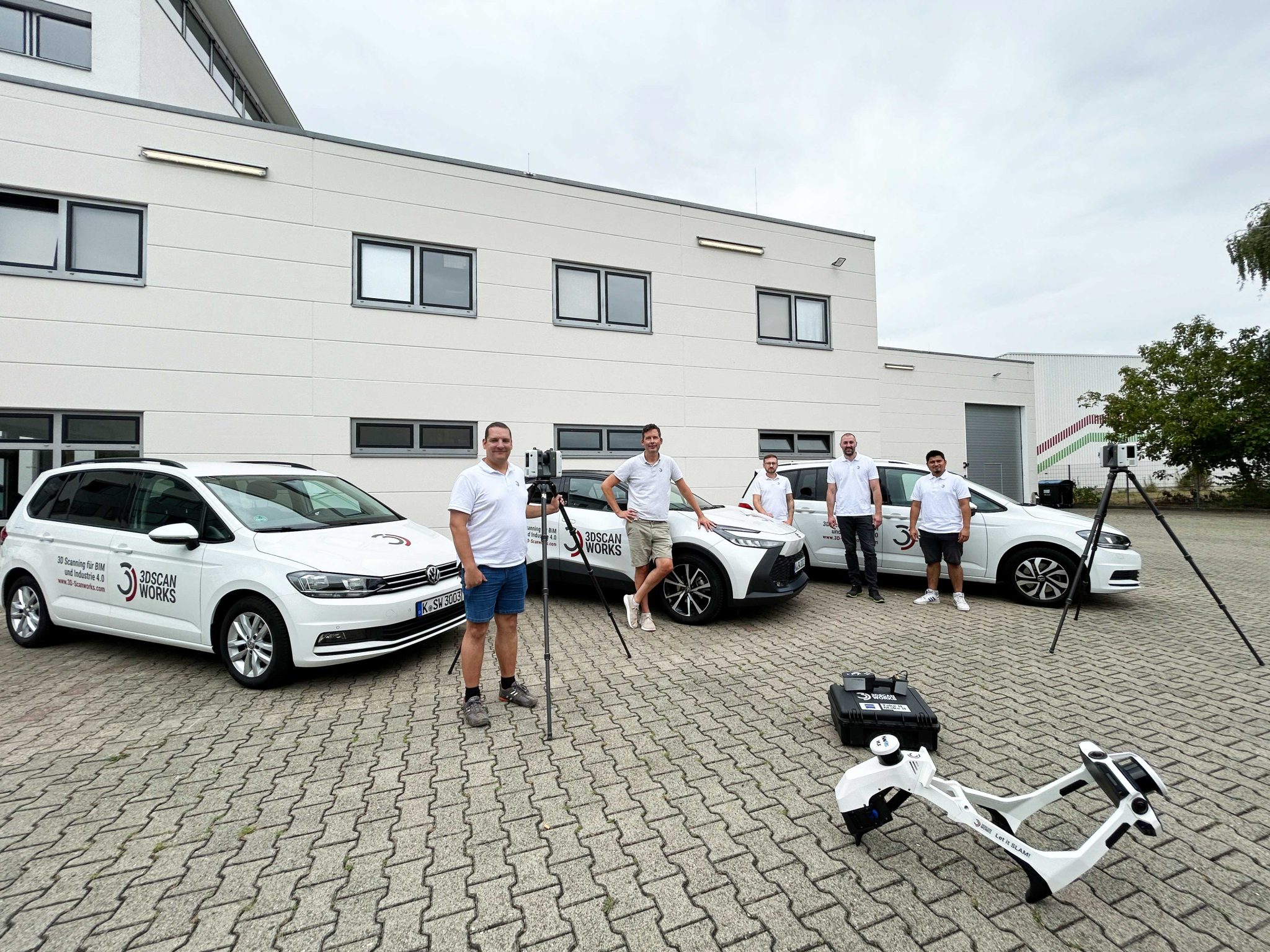 3D Laserscanning Vermessung - Planungssicherheit im Bestand - 3D SCANWORKS